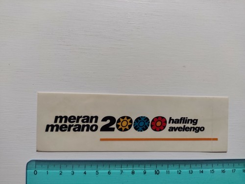 Klebstoff Merano 2000 Hafling Sticker Autocollant Vintage 80s Original ...