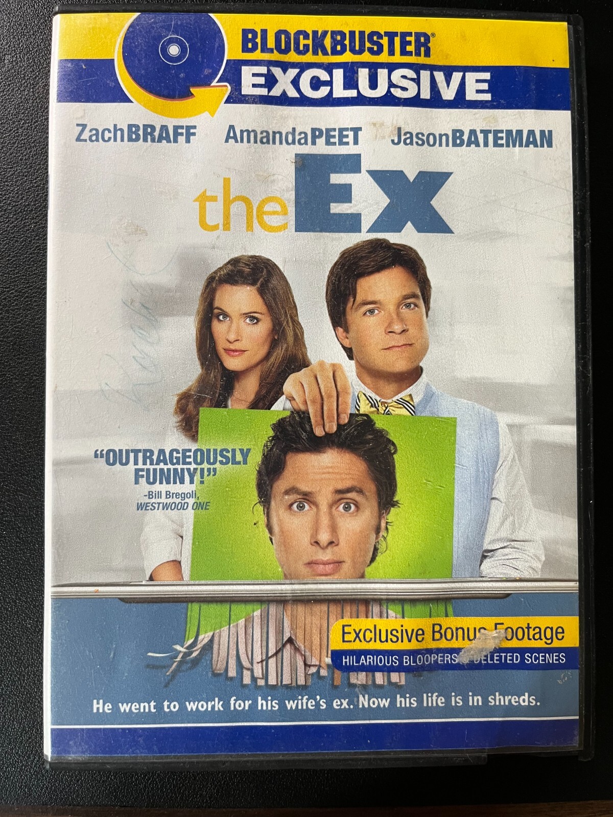 The Ex (DVD 2006) Zach Braff Amanda Peet Jason Bateman Blockbuster ...