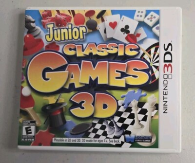 Nintendo 3DS - Junior Classic Games 3D - Complete/CIB 814290011826| eBay