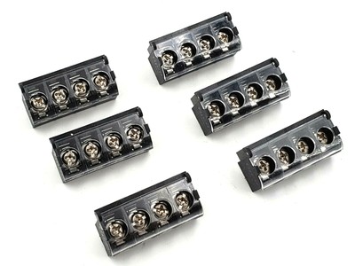 Tyco Electronics, 4-Pin, Barrier, Terminal Block, Lot of 6 | eBay