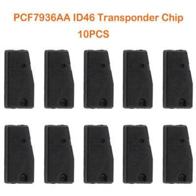 10 ID46 Key Chip PCF7936 Blank Transponder Chip Fit for Honda Hyundai ...