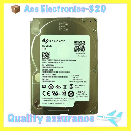 Seagate ST4000LM024 Barracuda 4TB 5400RPM 128MB SATA 2.5" HDD Hard ...