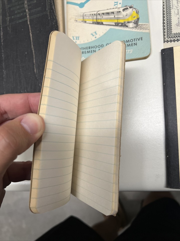 Lot of Vintage Railroad Magazine Booklets Rules Book Notebooks Santa Fe ...