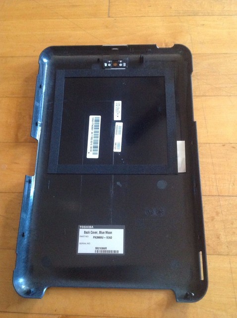 Toshiba Thrive 10 Slip Resistant Interchangeable Back Tablet Cover Blue ...