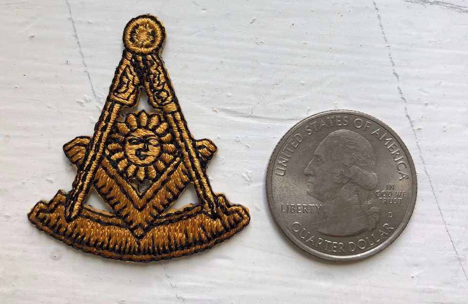 #5173 MASONIC PAST MASTER MASTERS MASON BIKER IRON ON PATCH-Small | eBay