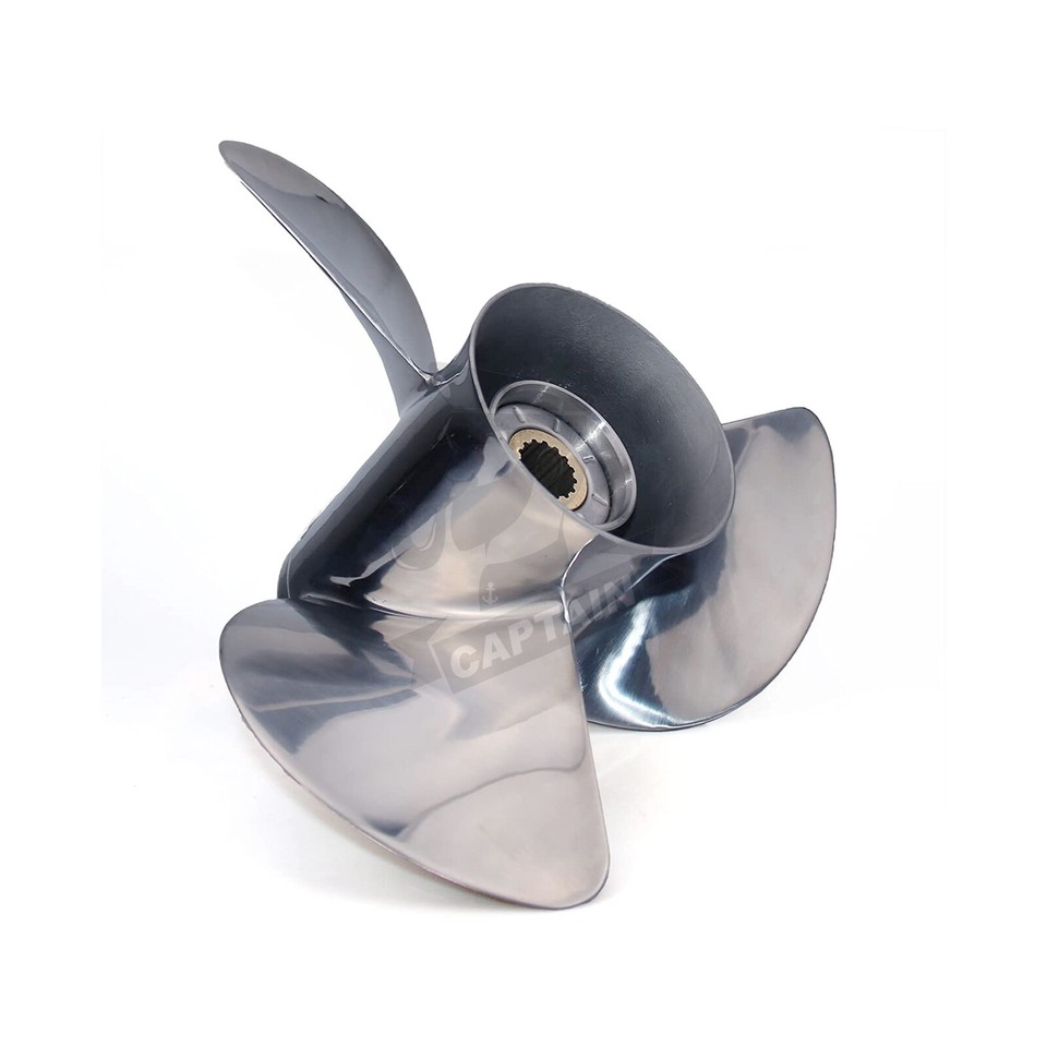 Boat Propeller 13x19 For Mercury Outboard Engine 40-140HP Stainless ...