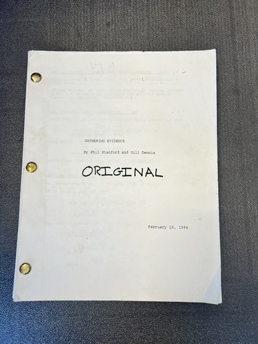 Without Evidence Script Screenplay Phil Stanford Gill Dennis Angelina ...