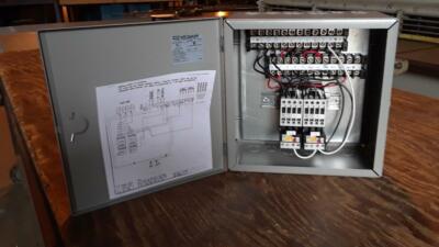 commercial restaurant ventilation hood system electrical control panel ...