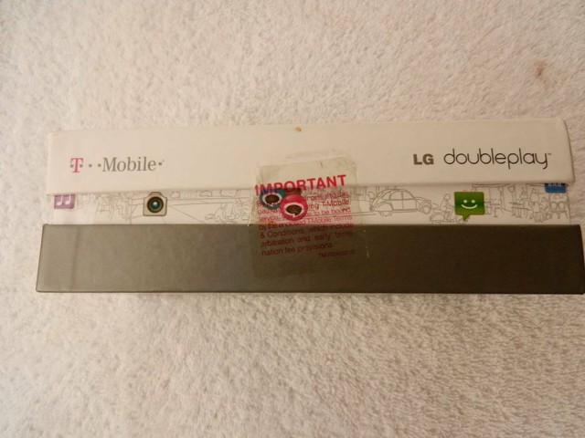LG DoublePlay C729 - 2GB - Black (T-Mobile) Smartphone for sale online ...