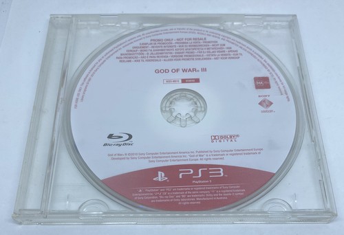Rare God Of War III 3 PS3 Promo Disc (Full Game) Rare | eBay Australia