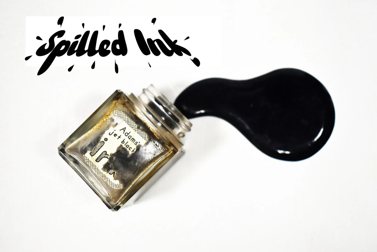 Spilled Ink Bottle