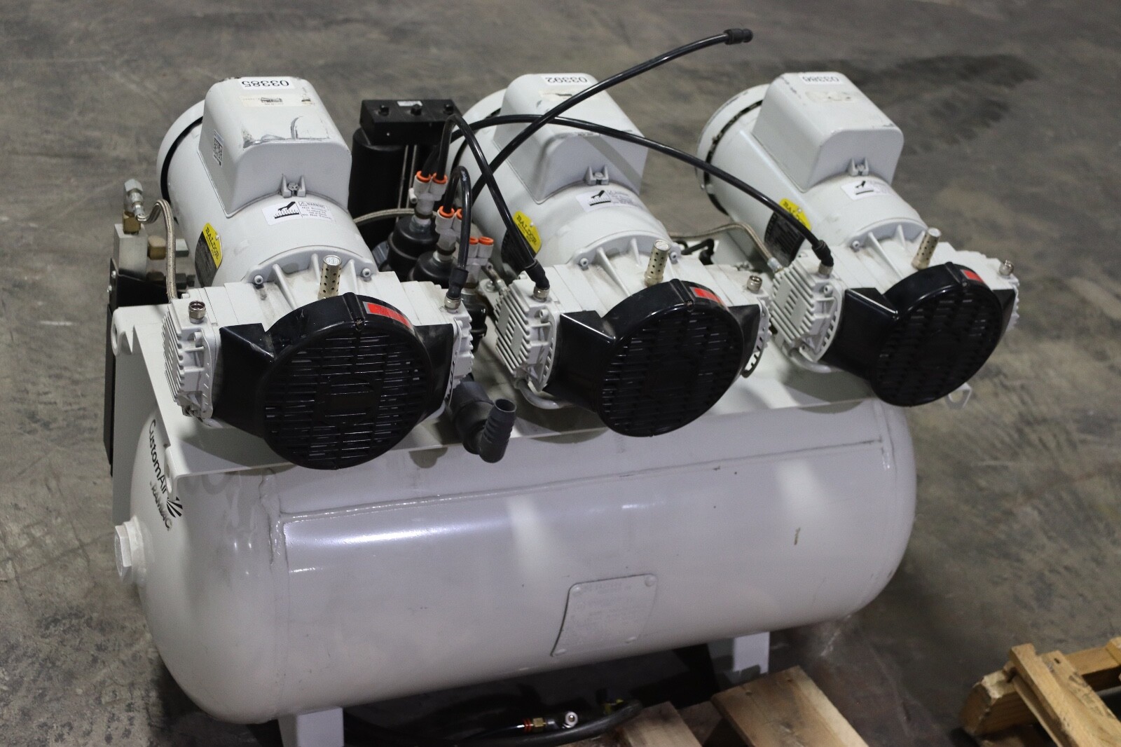 CustomAir RamVac Dental Compressor Model 1029T30 RAM VAC