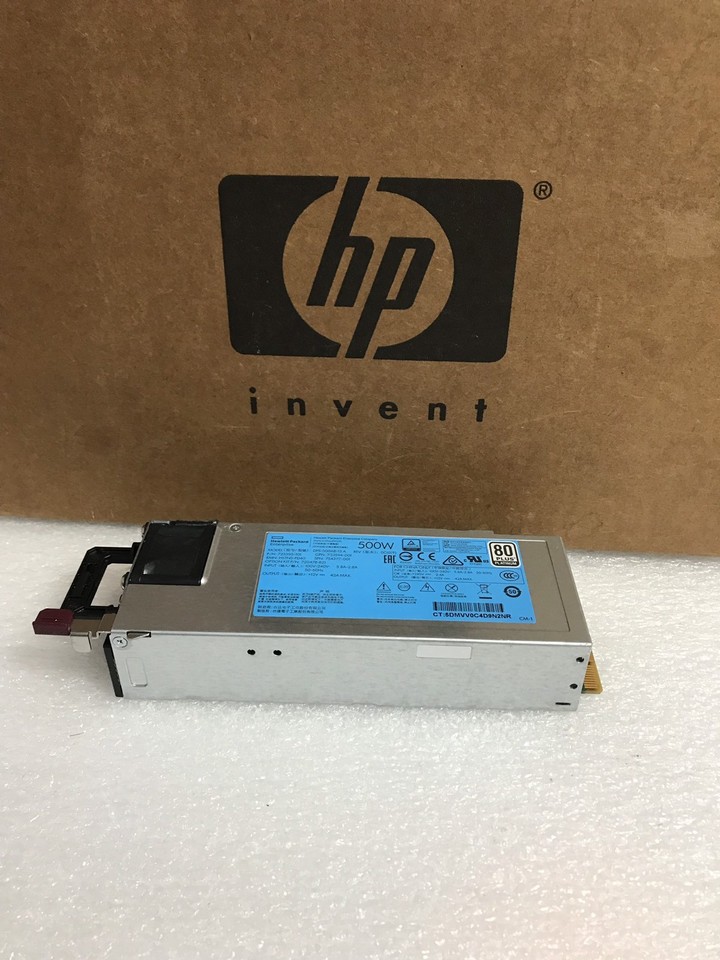HP 720478-B21 500W FLEX SLOT PLATINUM HOT PLUG POWER SUPPLY 754377-001 ...