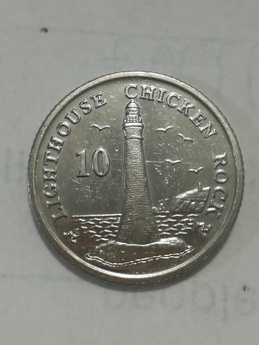RARE 2016 Isle of Man, Lighthouse Chicken Rock 10p circulated | eBay