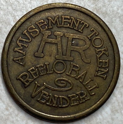 Reel-O-Ball Dayton OH Ohio Arcade Jukebox Pinball Trade Slot Machine ...