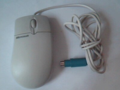 Vintage Microsoft IntelliMouse 1.1A PS/2 X03-86177 NEC 160423 - Working ...