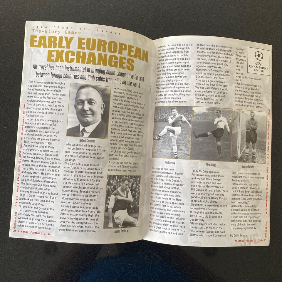 ARSENAL Football Programmes YOU CHOOSE 1993 96 97 98 99 2000 01 02 05 ...