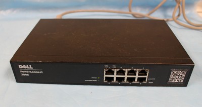 DELL POWERCONNECT 2808 8-PORT ETHERNET SWITCH MANAGEABLE | eBay