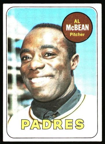 1969 Topps Al McBean #14 San Diego Padres | eBay