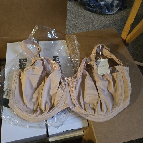 Elomi Full Figure Morgan Underwire 3-Section Cup Bra Sahara Size 32JJ ...