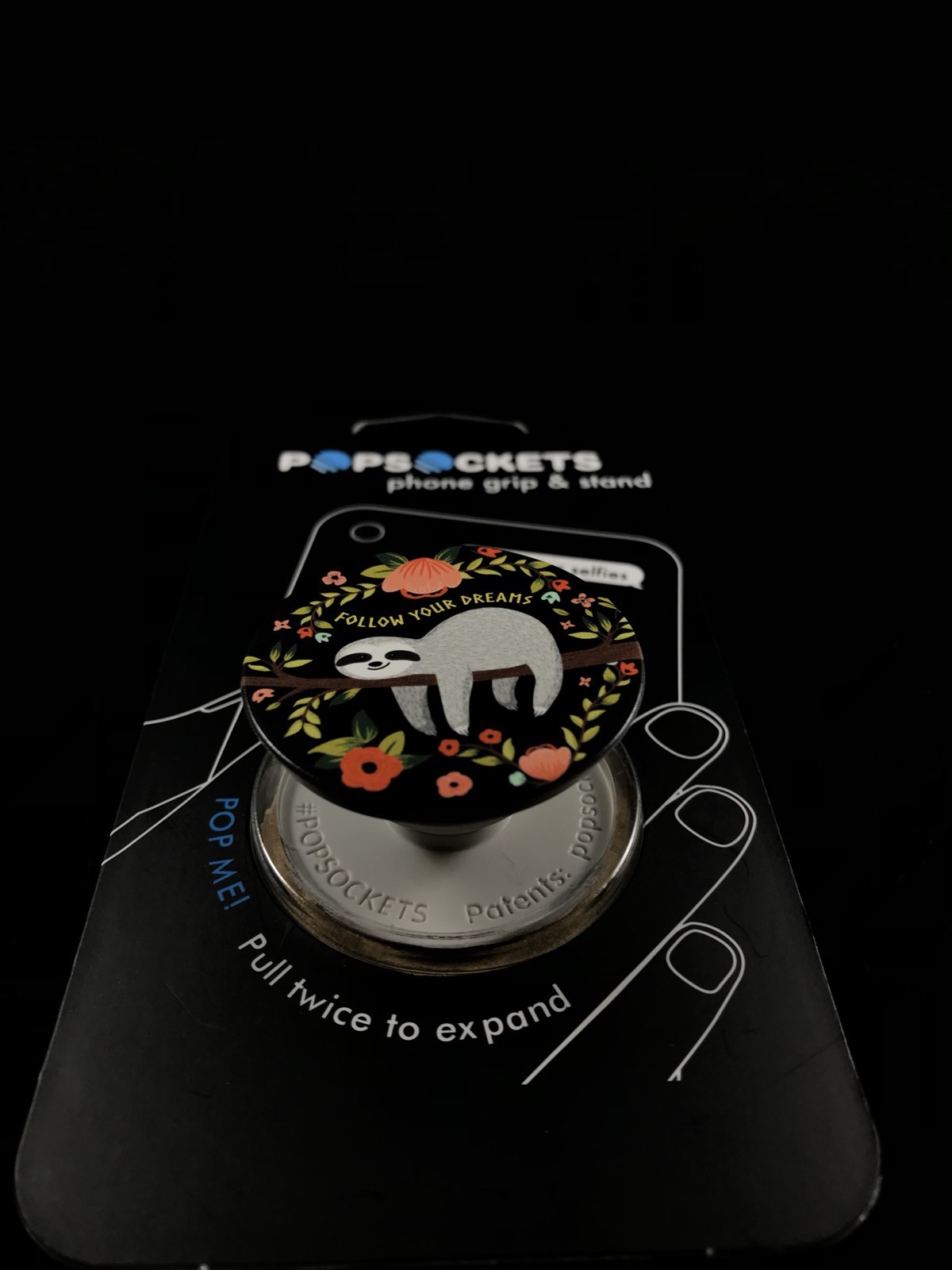 Popsockets Cute Sloth Follow Your Dreams PopSocket Pop Socket Popgrip ...