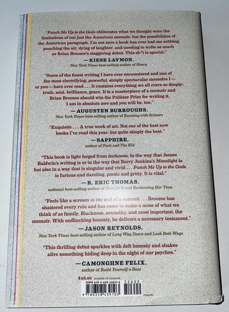 Punch Me up to the Gods : A Memoir by Brian Broome (2021, Hardcover) for sale online | eBay