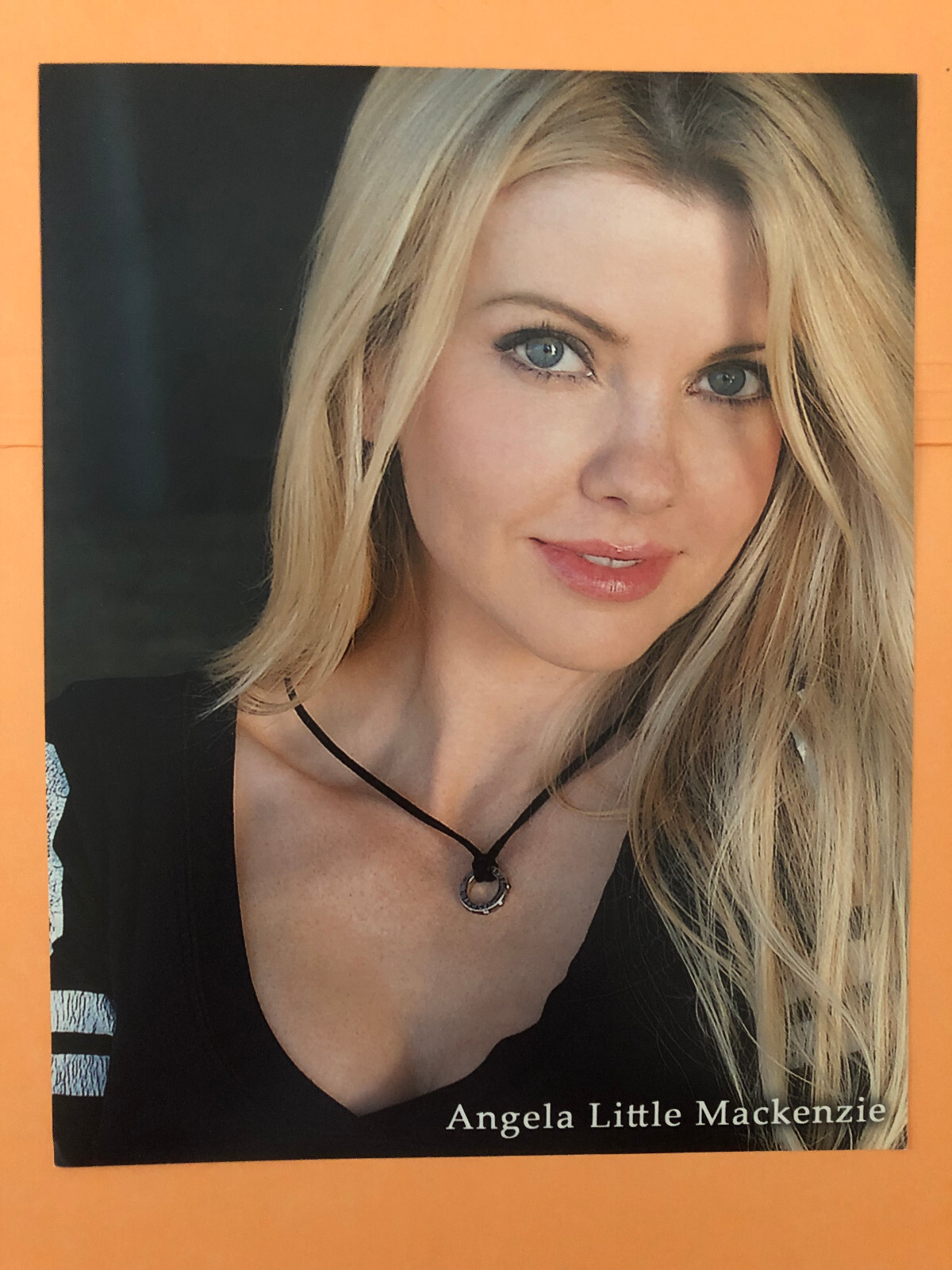 Angela Little, Playboy Playmate, original talent agency headshot photo ...