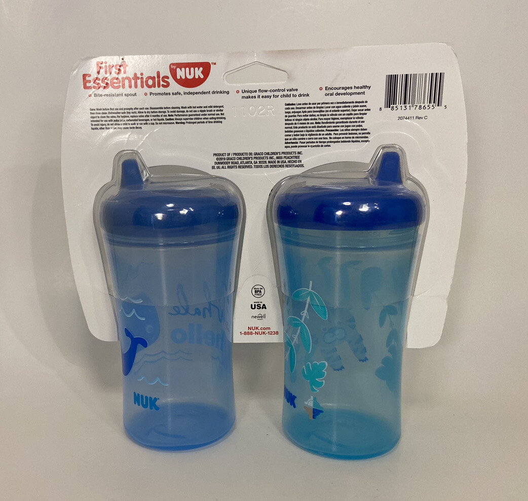 Gerber Graduates Advance Developmental Hard Spout Sippy Cup Boy Colors ...