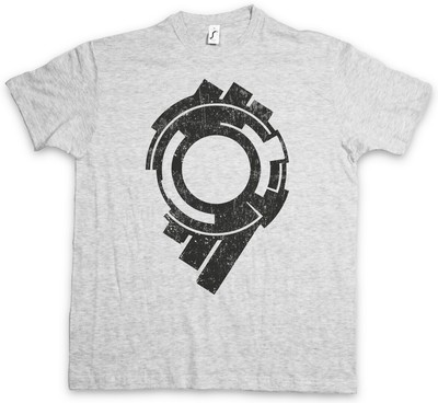 SECTION 9 LOGO T-SHIRT Logo Zeichen Ghost Movie in the Hanka Public ...