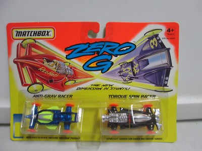 Matchbox Zero G Anti-Grav Racer and Torque Spin Racer | eBay