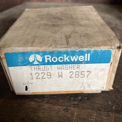 NOS Rockwell Thrust Washer 1229W2857 | eBay