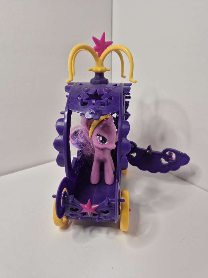 Hasbro My Little Pony Twilight Sparkle Charm Carriage Magic Princess ...
