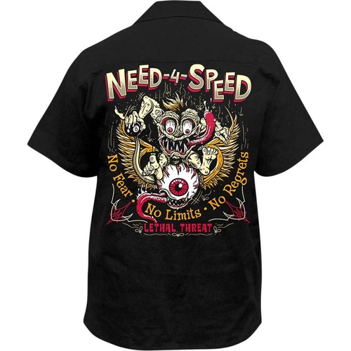 Lethal Threat Need 4 Speed Shirts XL Black | eBay