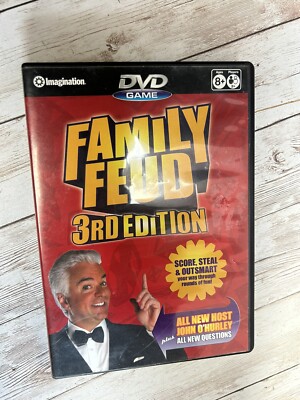Family Feud DVD Game 3rd Edition Ages 8+ Free Shipping See Photos | eBay