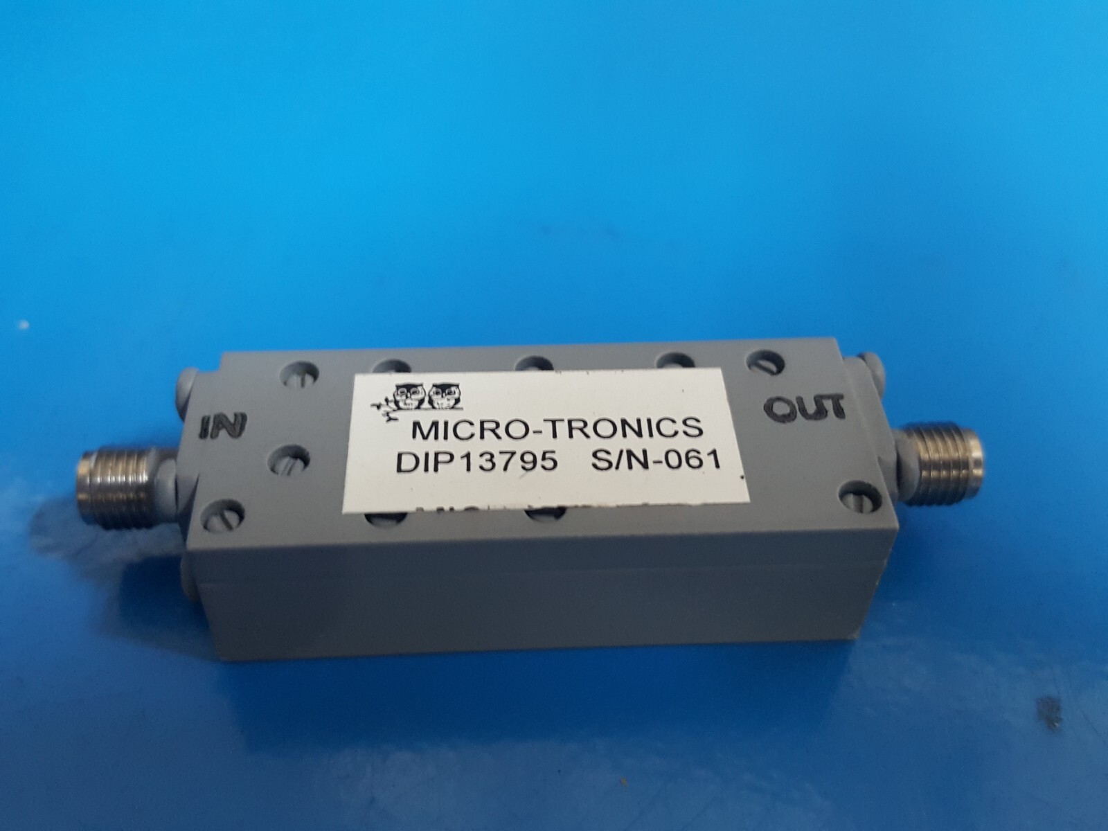 Micro-Tronics DIP13795: SMA Low Pass Filter, 1.5GHz (061) | eBay
