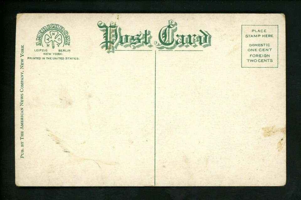 New Jersey NJ postcard Metuchen, Retirement Home Danish Brotherhood Soc ...