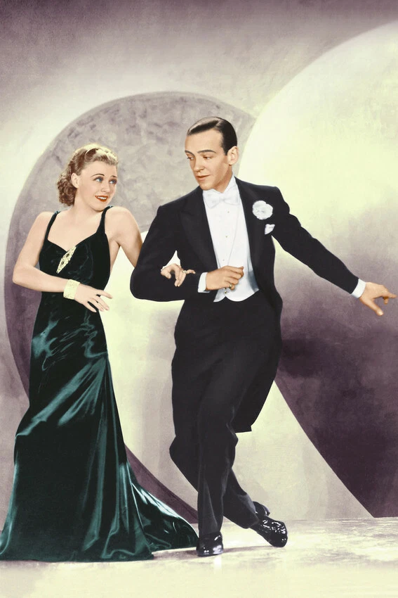 Fred Astaire And Ginger Rogers Color