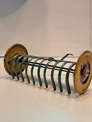 Vtg Marx York, Hay Rake Metal Farm Toy Tractor Pressed Steel | eBay