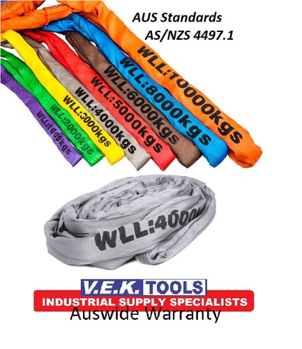 BEAVER Mega Round Lifting Sling 1T - 10T 1m - 10m AS4497.1 - AUS MADE ...