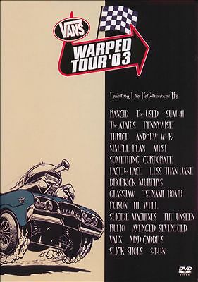 Vans Warped Tour '03 [DVD & CD] by Various Artists (DVD, 2004) for sale ...