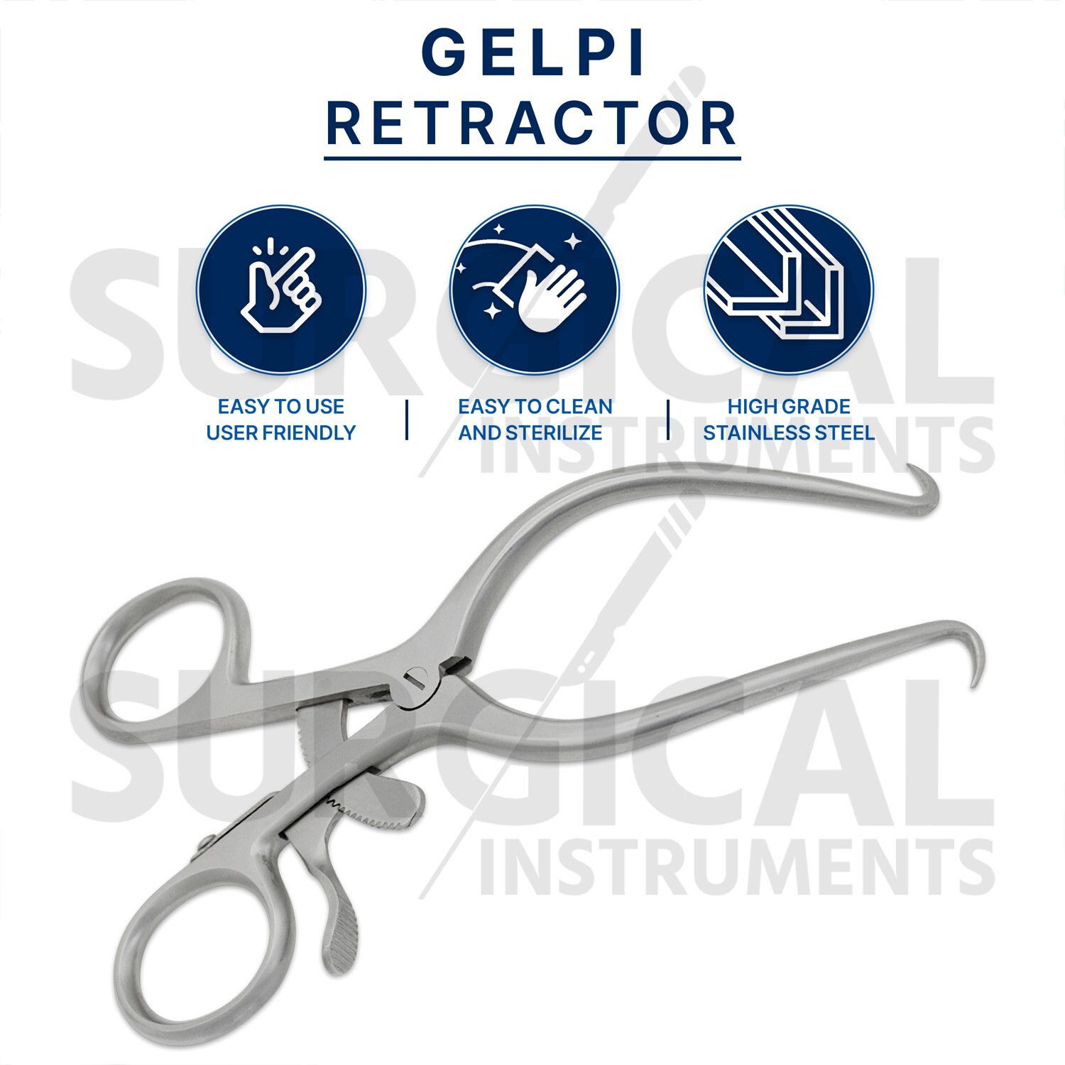 Gelpi Retractor 5.5" For Veterinary, Orthopedic, & Spinal Surgeries ...