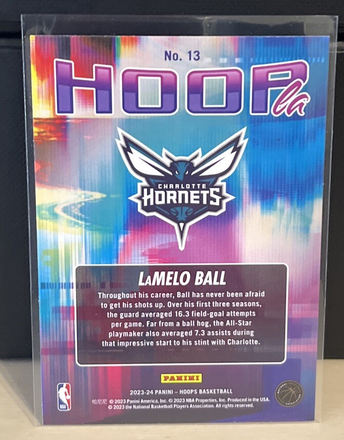 2023-24 Hoops Hoopla LaMelo Ball Charlotte Hornets #13 | eBay
