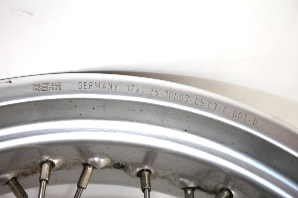 04 Triumph Tiger 955i Rear Rim Wheel Straight | eBay