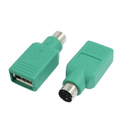 PS/2 Female to USB A Female Keyboard Mouse Adapter Connector | eBay