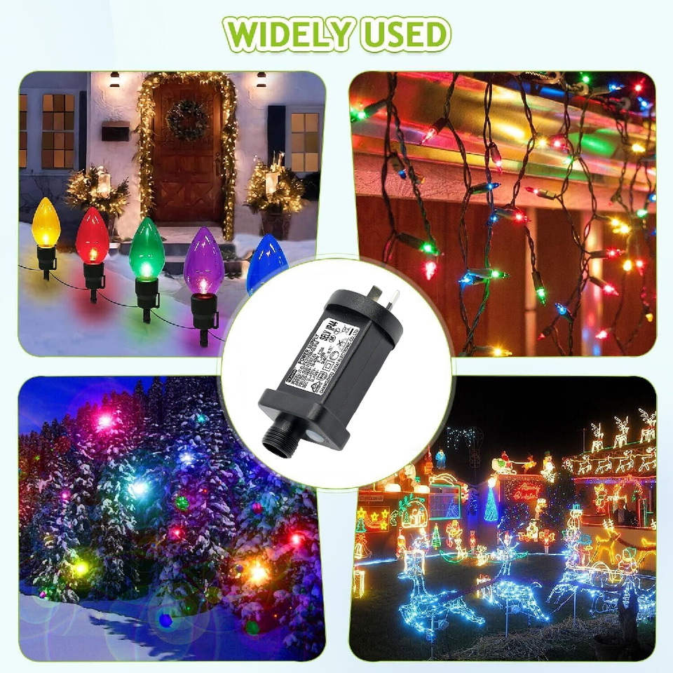 31V Power Supply Adapter Transformer For LED Fairy Light Waterproof ...