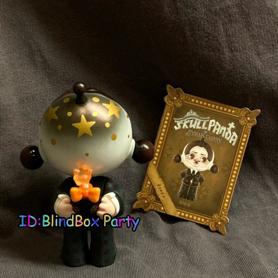 Skullpanda X The Addams Family Series Blind Box Confirmed Figure Art ...