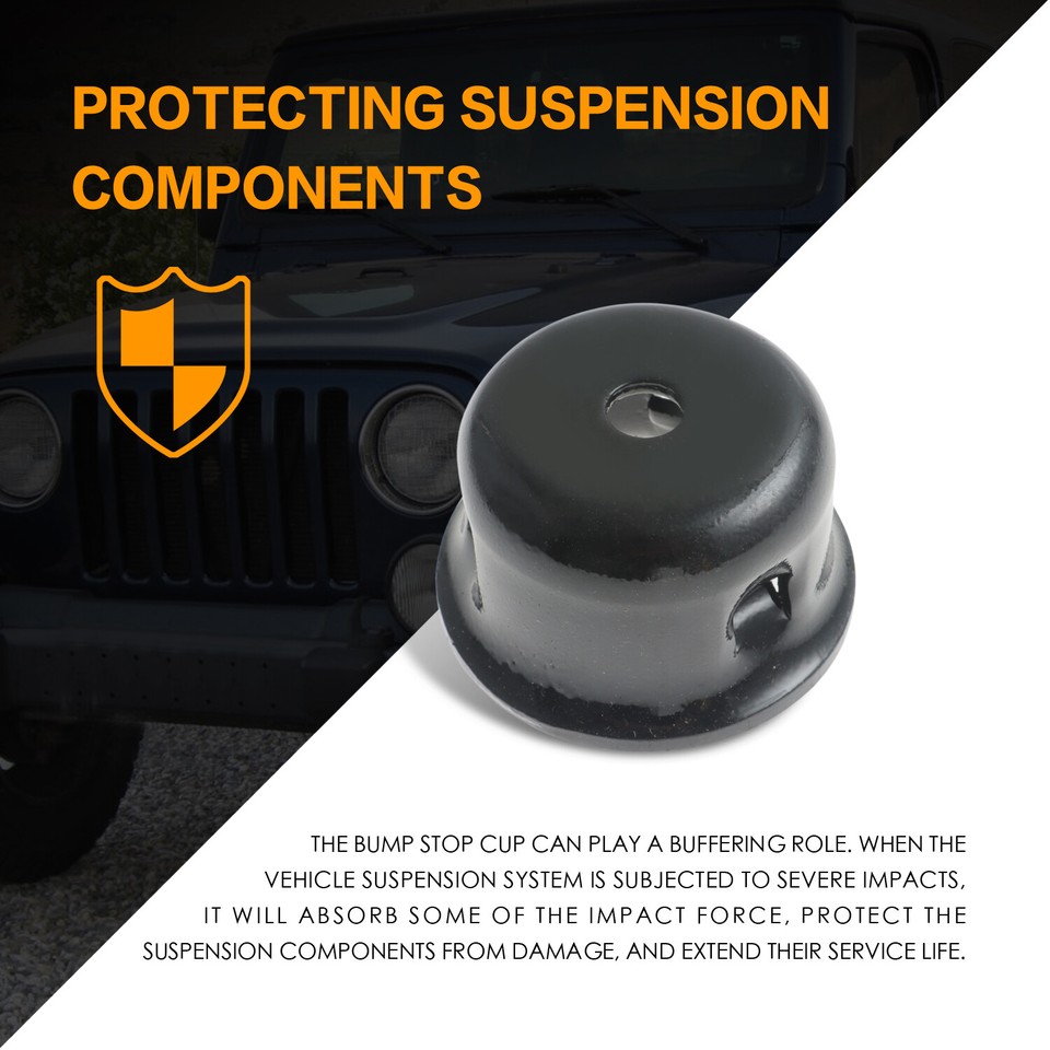 2x Bump Stop Cup Fit for Jeep TJ Wrangler Grand Cherokee 1993-2006 ...