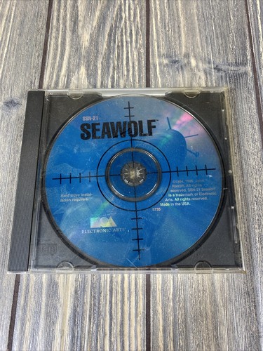 SSN-21 Seawolf Electronic Arts 1994 1996 Computer PC Disc | eBay
