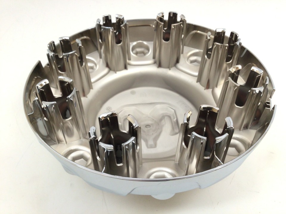 OEM new 19-26 RAM 3500 Rear 17" Dual wheel chrome Center Cover Cap ...