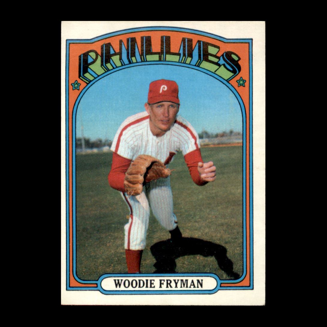 Woodie Fryman 1972 Topps Philadelphia Phillies #357 Set Break! | eBay